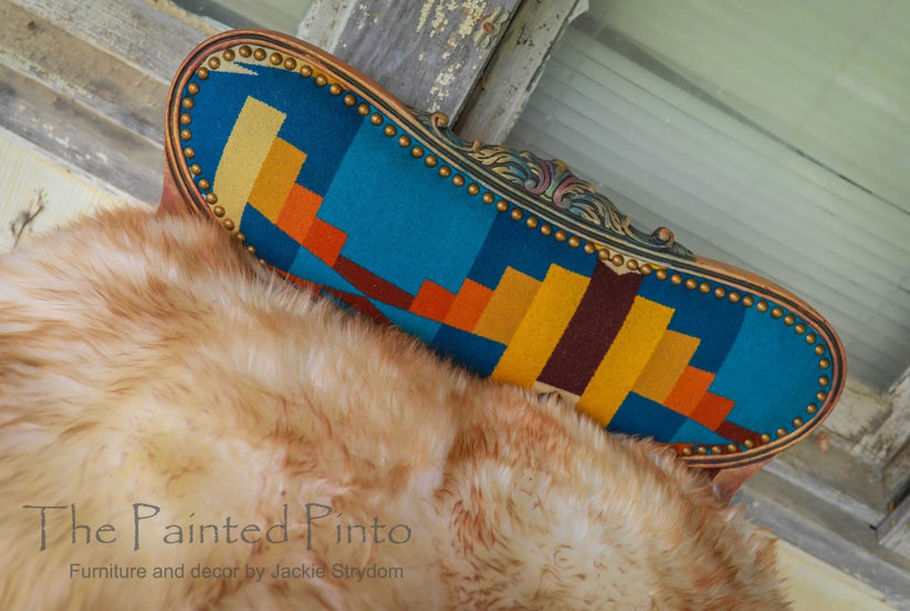 Large Boudior Chair – The Painted Pinto