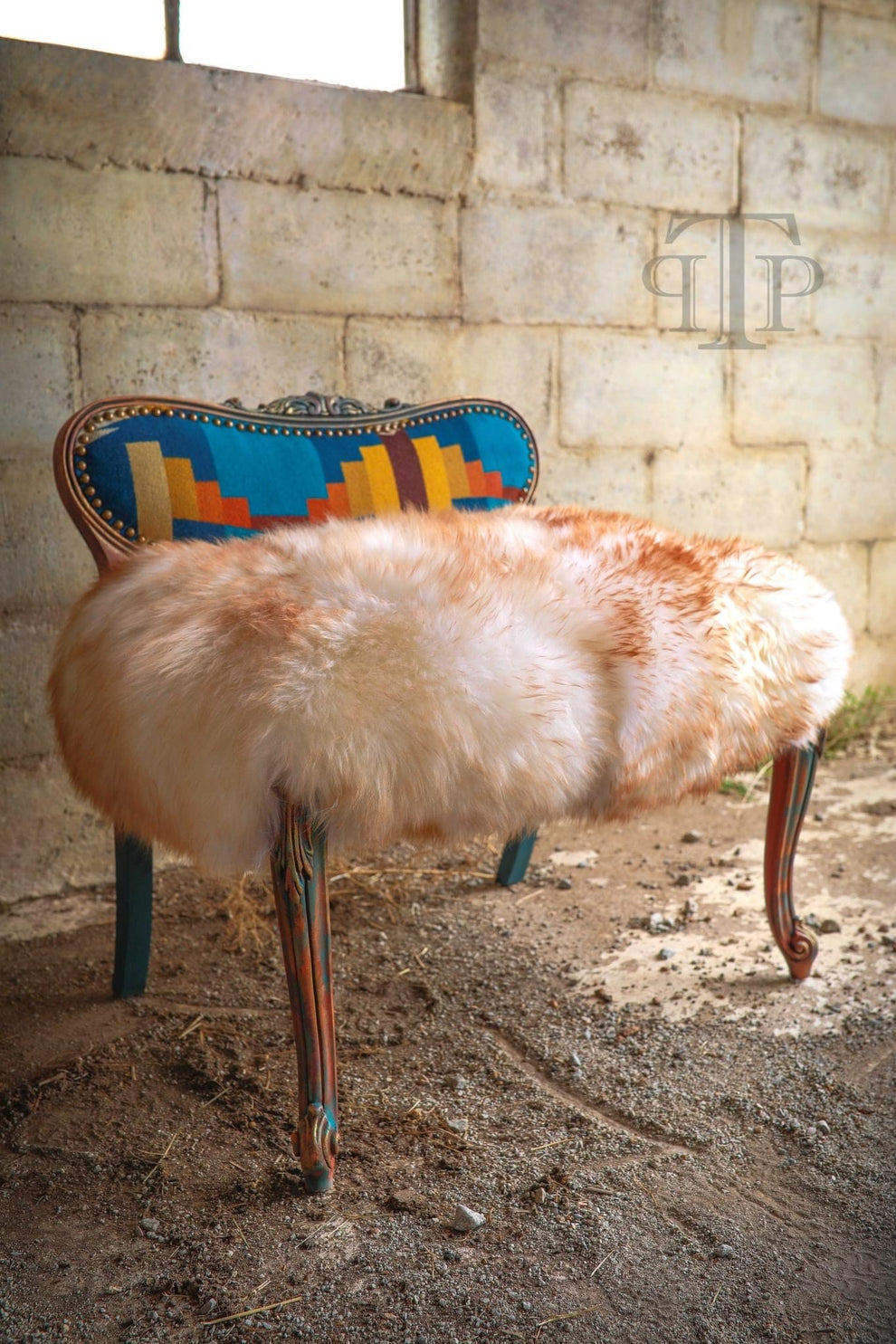 Large Boudior Chair – The Painted Pinto