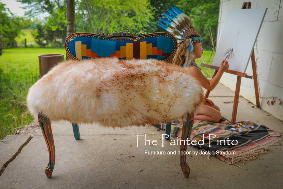 Large Boudior Chair – The Painted Pinto