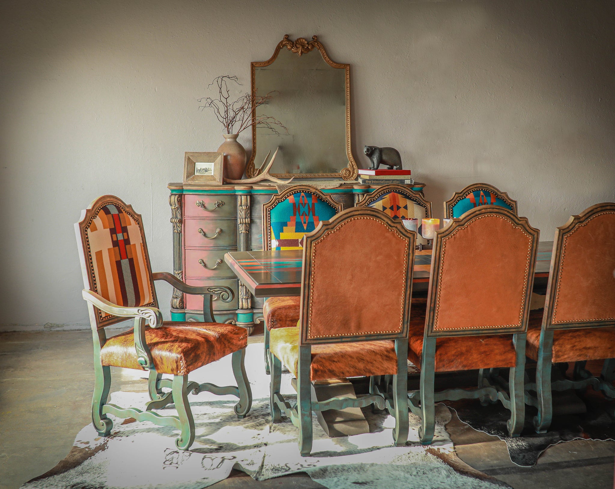 Living Boldly Dining Room Set – The Painted Pinto